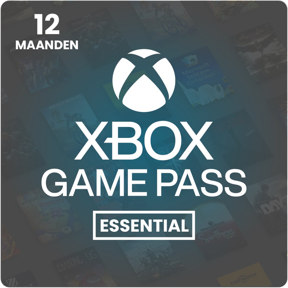 Xbox Game Pass Essential 12 maanden | Direct geleverd