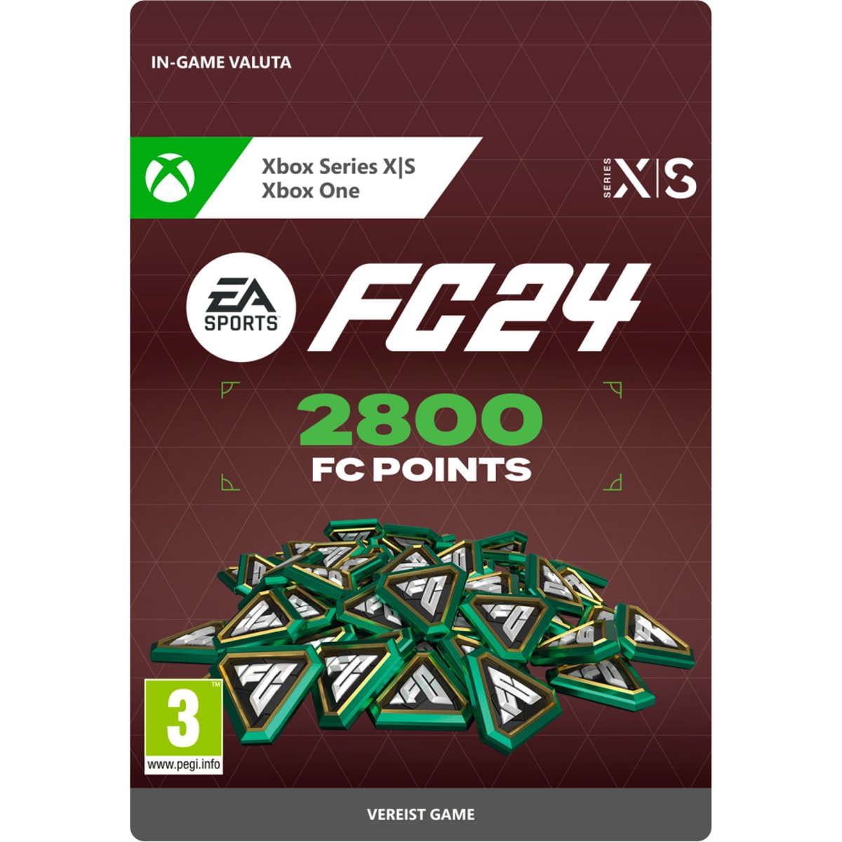 2.800 FC 24 punten voor Xbox kopen? Direct geleverd