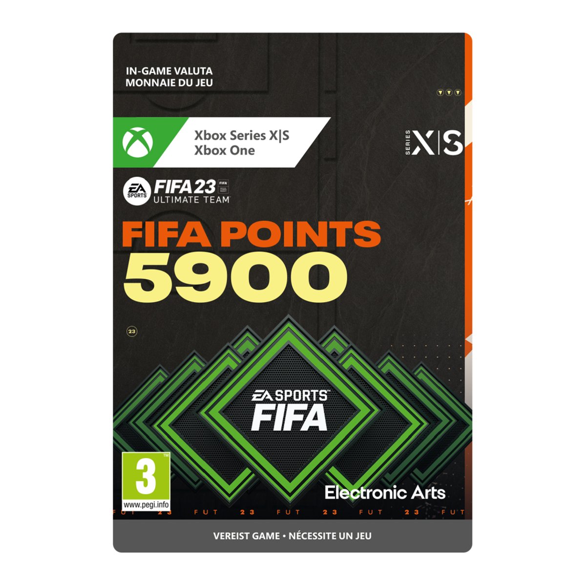 5900 FIFA 23 Punten (Xbox) kopen? Direct geleverd
