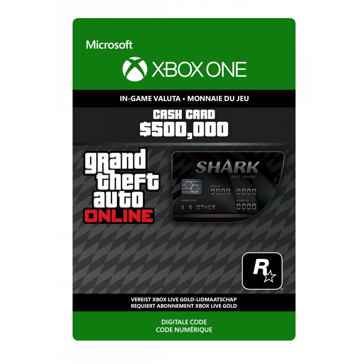 Bull Shark Card voor Xbox kopen?