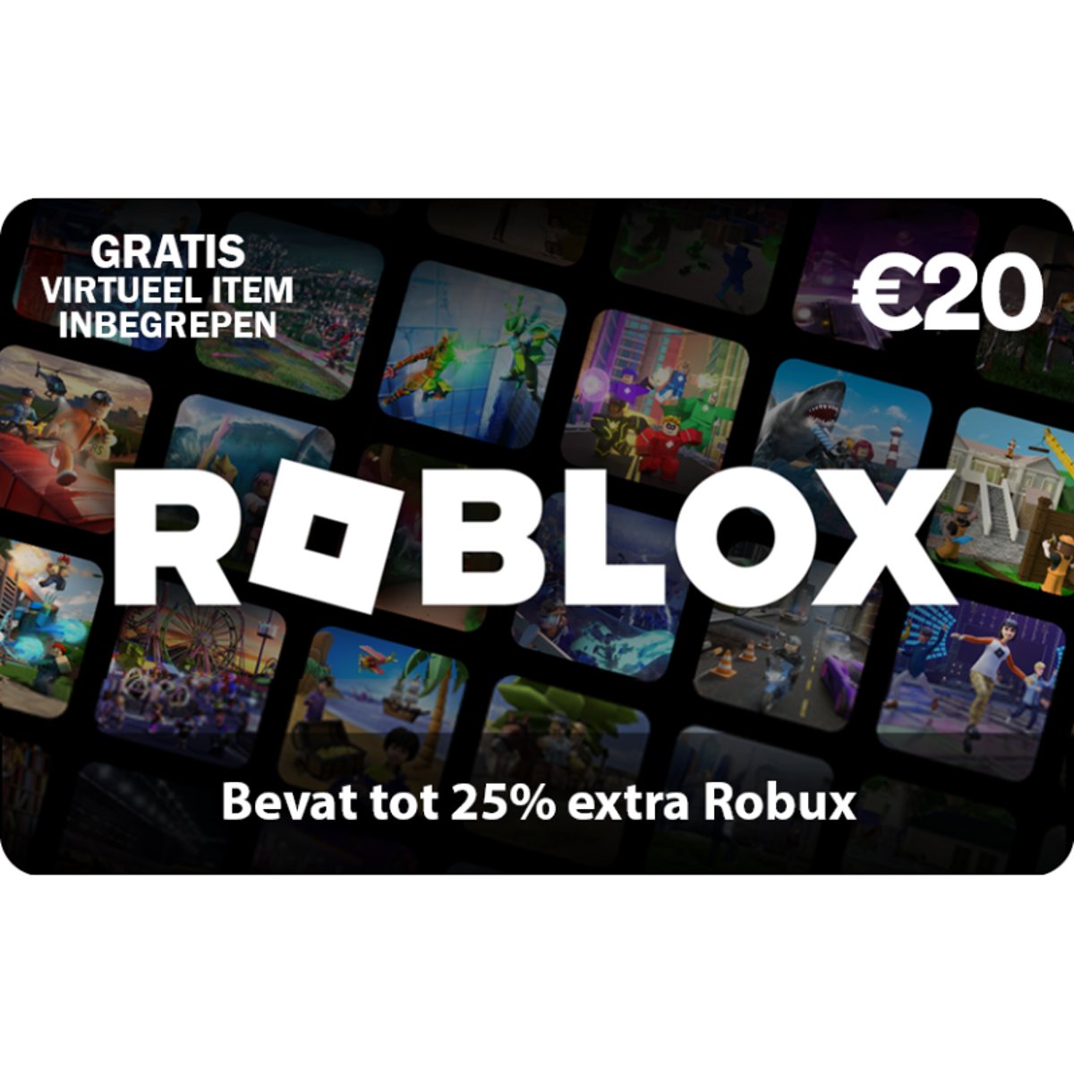 Roblox €20 tegoed kopen? Direct geleverd