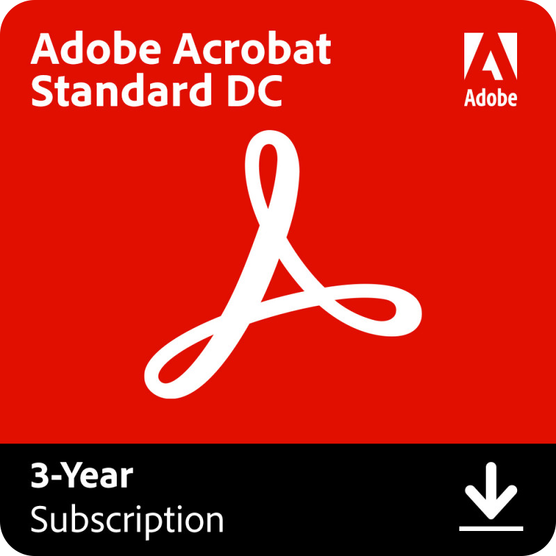 Adobe Acrobat Standard DC | 3 jaar | PC | KaartDirect.nl